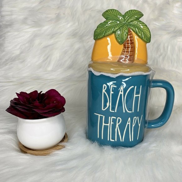 Rae Dunn | Dining | Rae Dunn Beach Therapy Mug Artisan Collection By ...